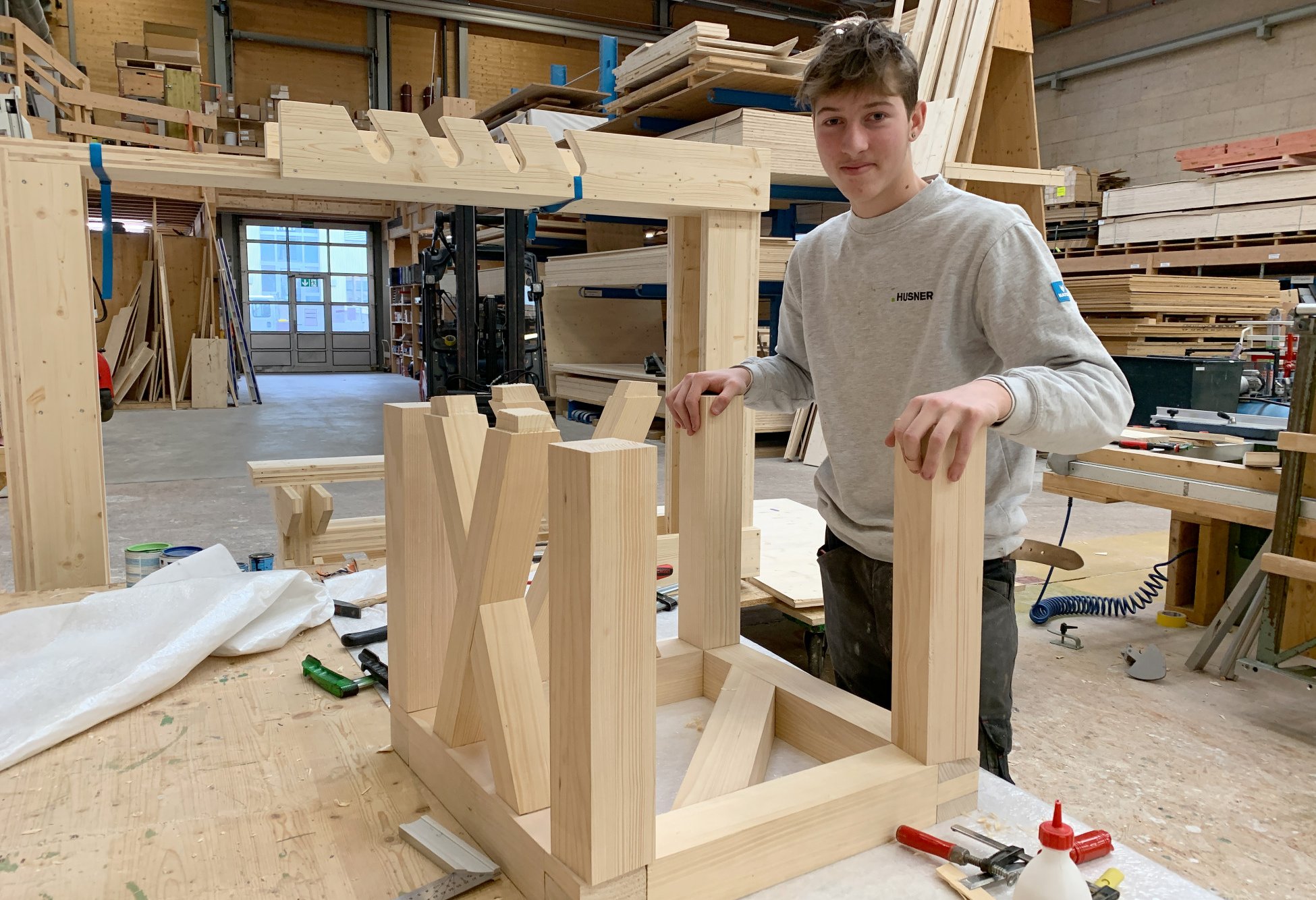 Lehrlingswettbewerb Holzbau Schweiz Sektion Aargau 2024