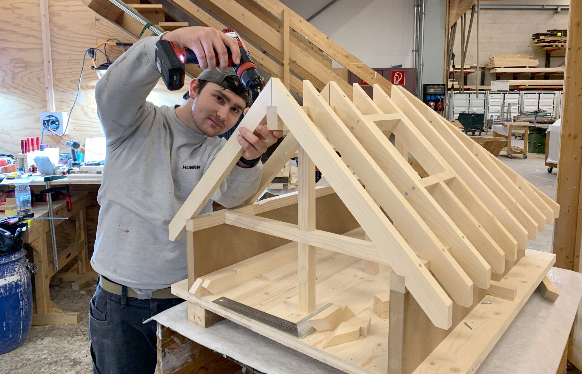 Lehrlingswettbewerb Holzbau Schweiz Sektion Aargau 2024